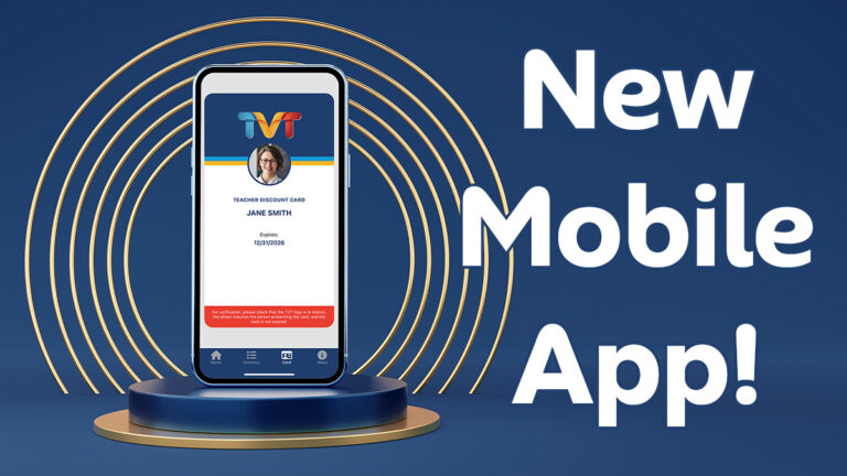 TVT Announces New Teacher Discount Card Mobile App - Tucson Values Teachers
